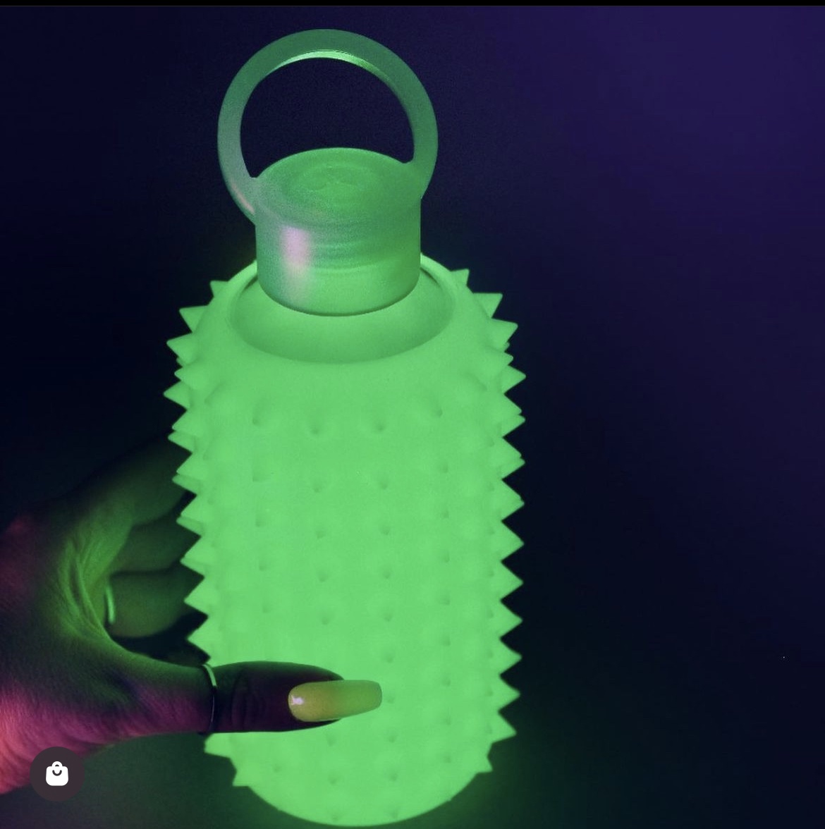 Gogo • Sheer glow in the dark lime yellow – the bkr archives
