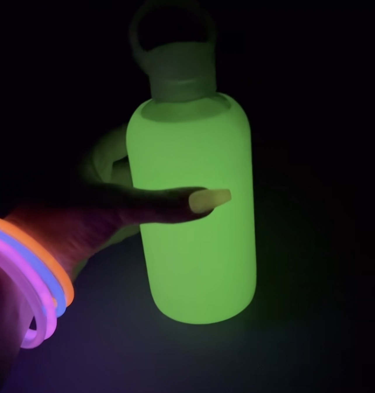 Gogo • Sheer glow in the dark lime yellow – the bkr archives