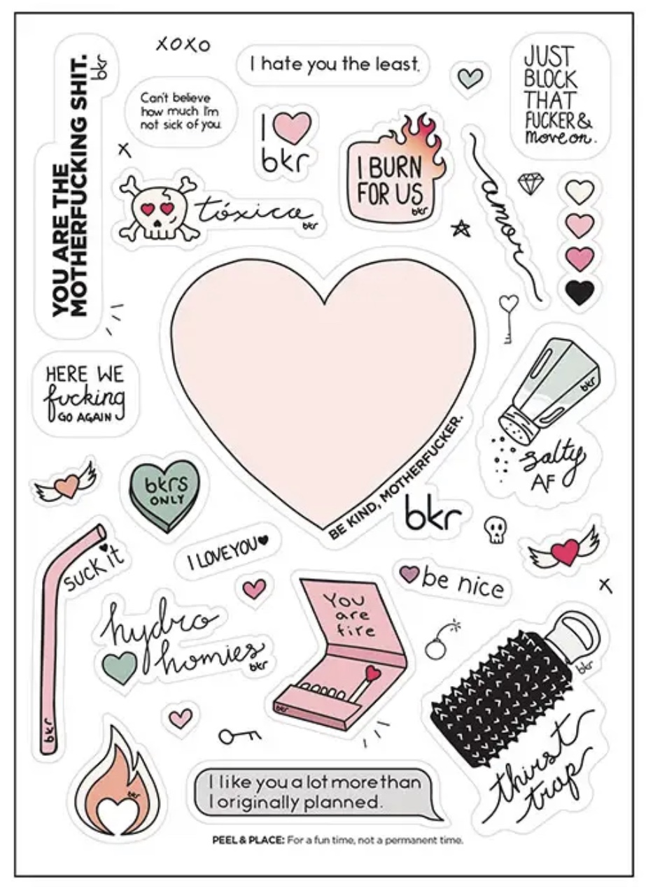 Stickers • 2019 – the bkr archives