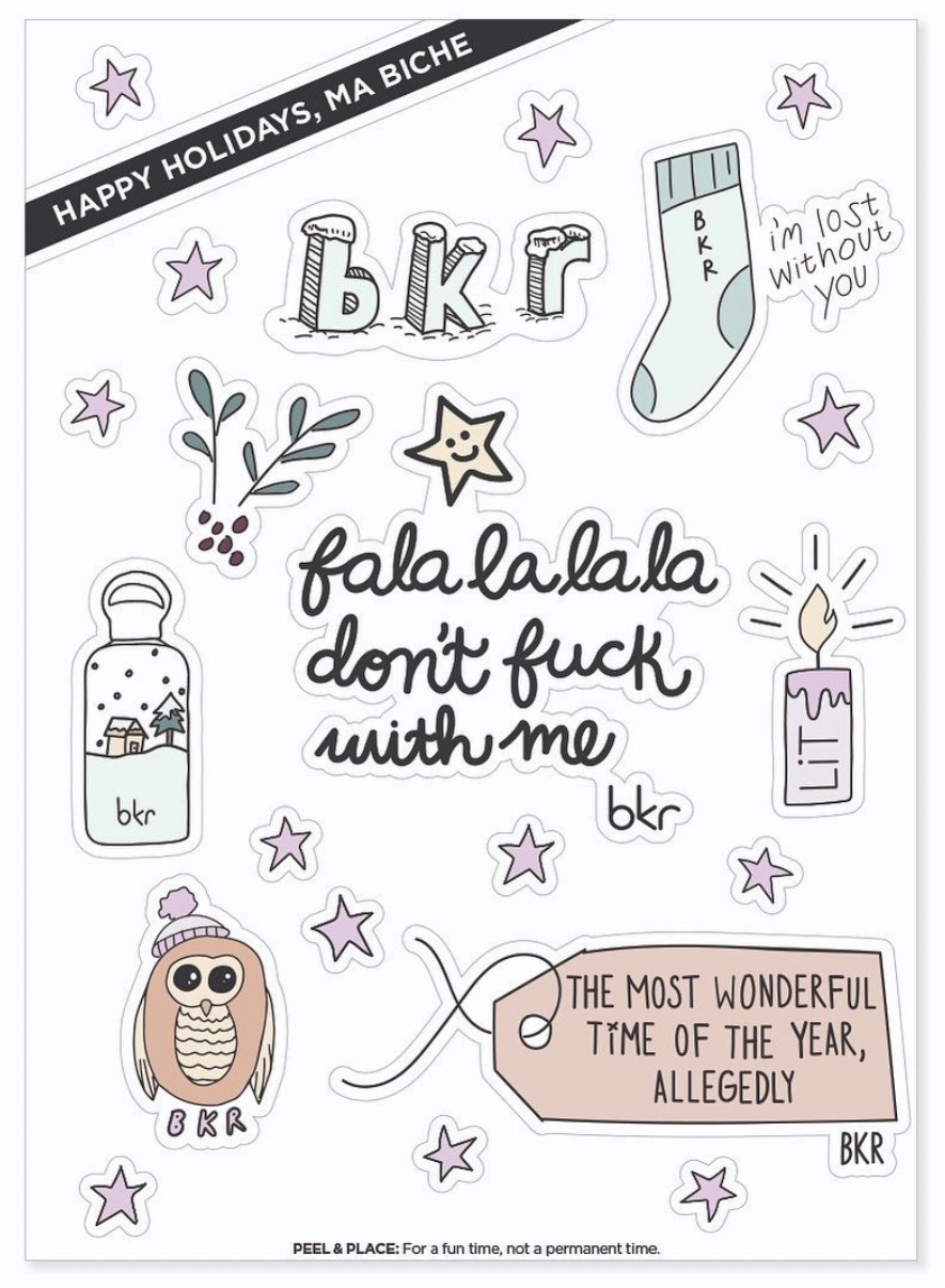 Stickers • 2019 – the bkr archives
