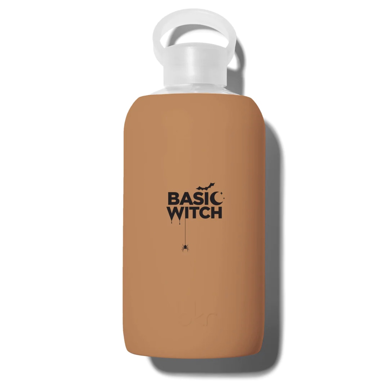 Honey Basic Witch • Opaque salted caramel with black text – the bkr archives