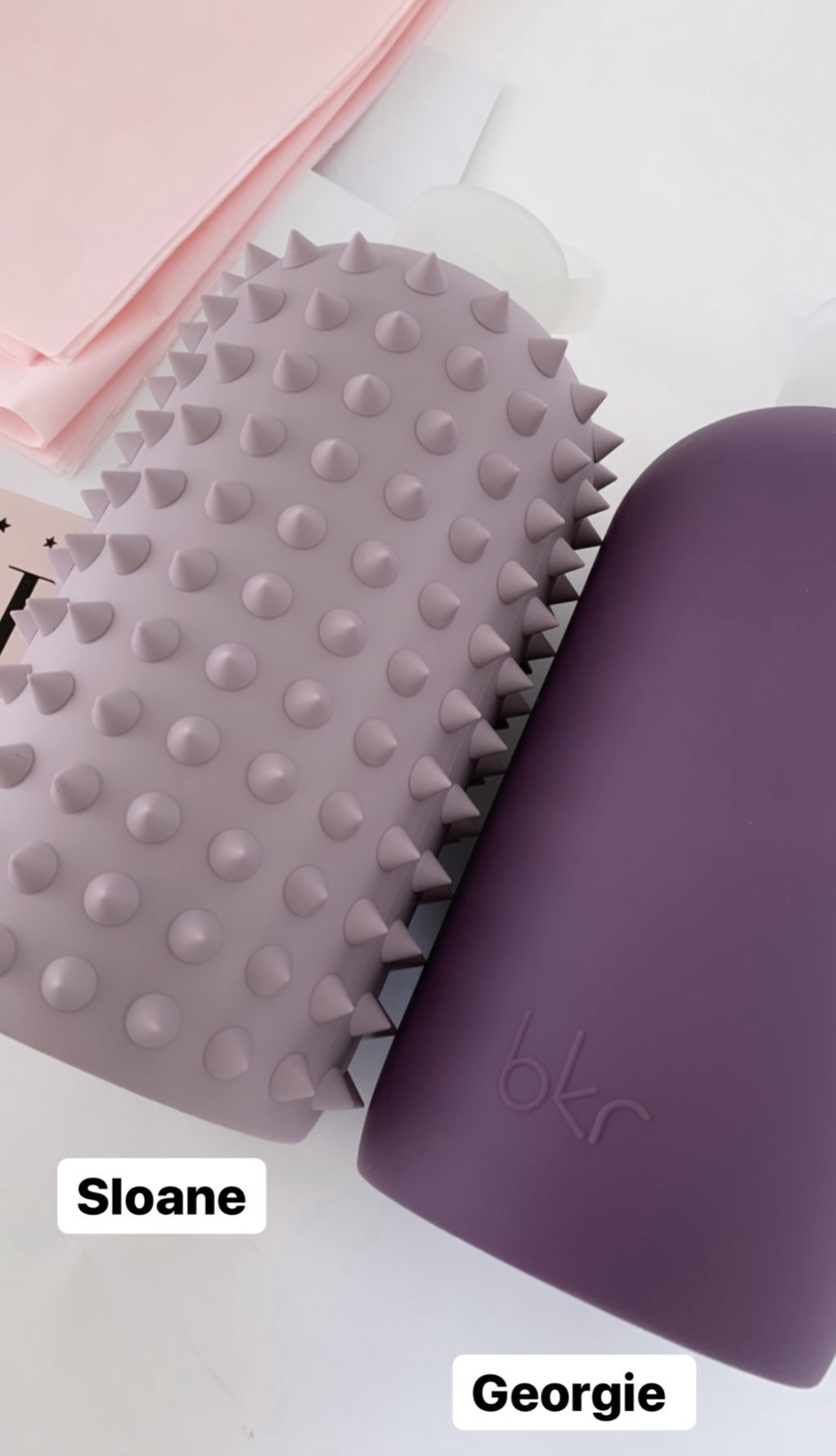 Georgie • Opaque deep, soulful plum – the bkr archives