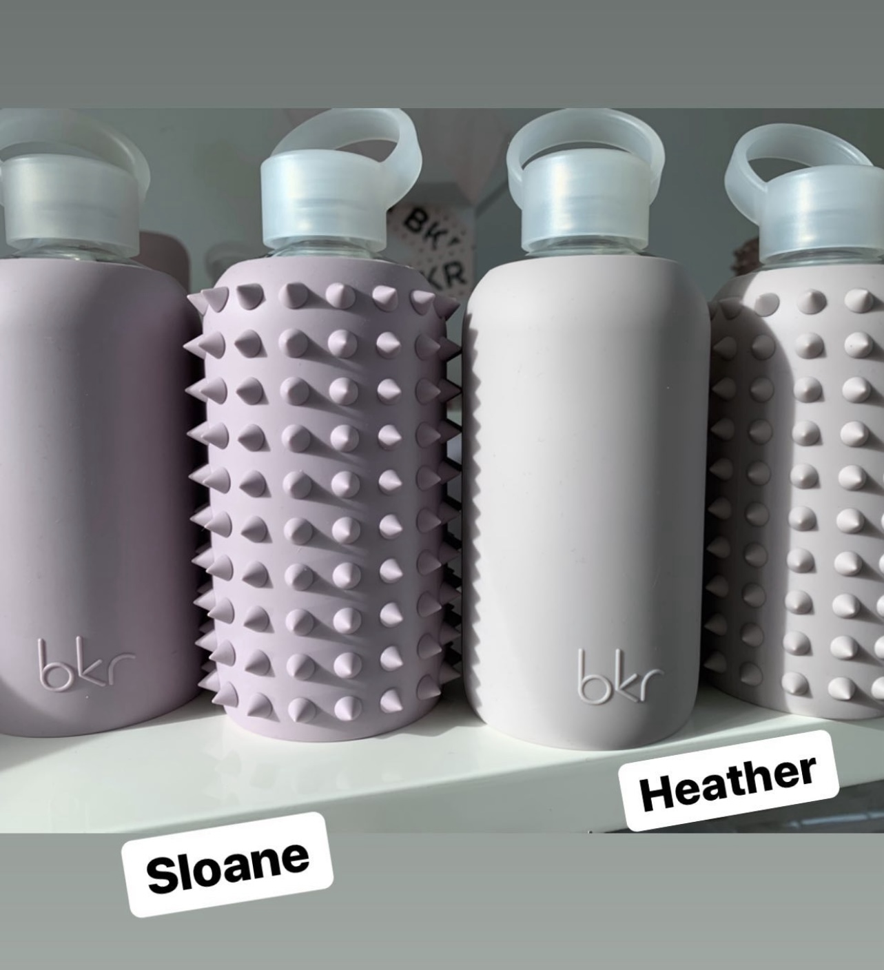 Sloane • Opaque foggy grey lilac – the bkr archives