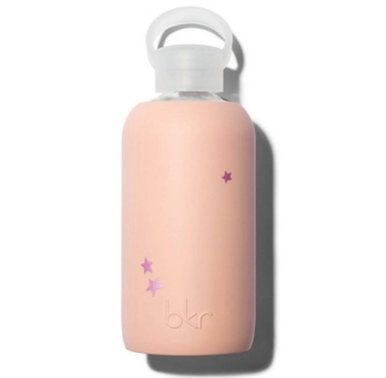 Teddy (Metallic) Star • Opaque blushed light chocolate milk with ...