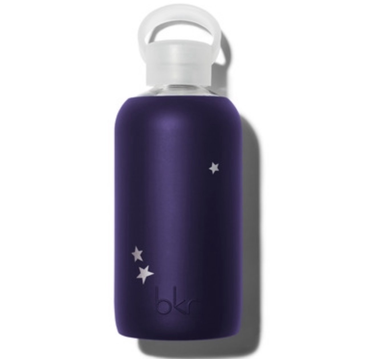 Boss Star • Opaque deep purplish navy with metallic silver stars – the ...