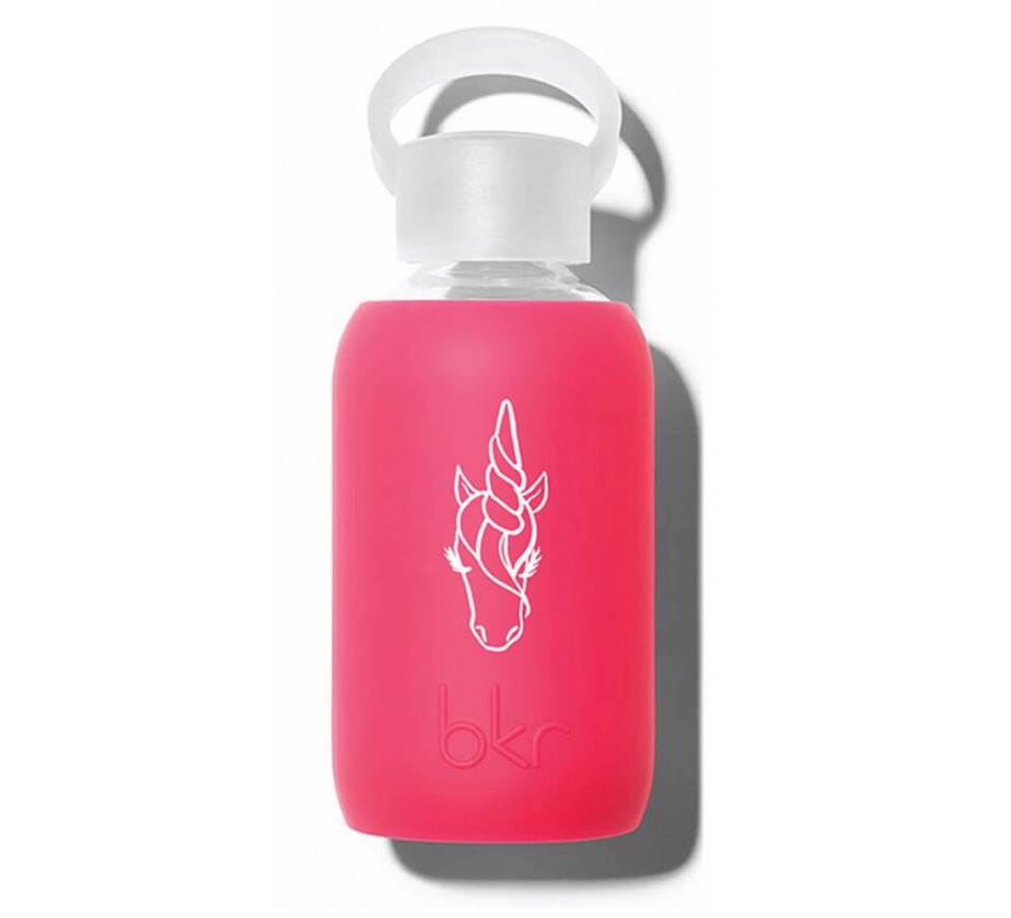 Bisous Unicorn • Sheer pinkish cherry red with white print – the bkr ...