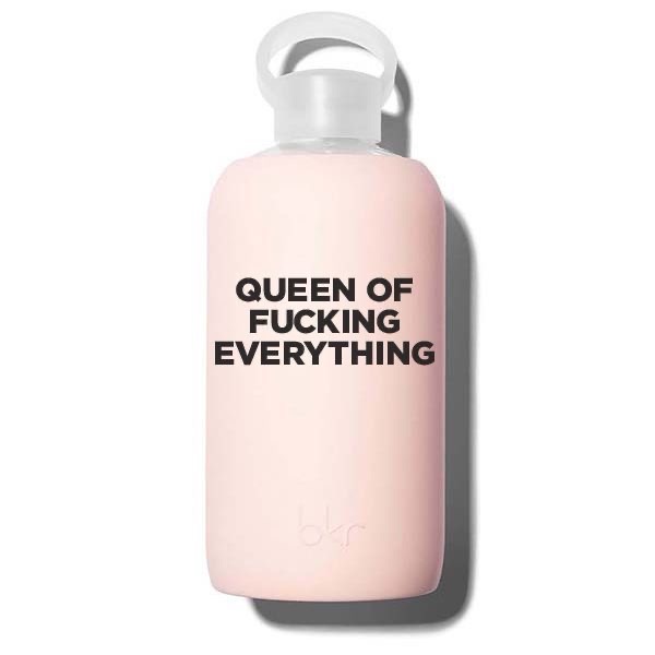 Tutu Queen of F*cking Everything • Opaque ballet pale peachy pink with ...