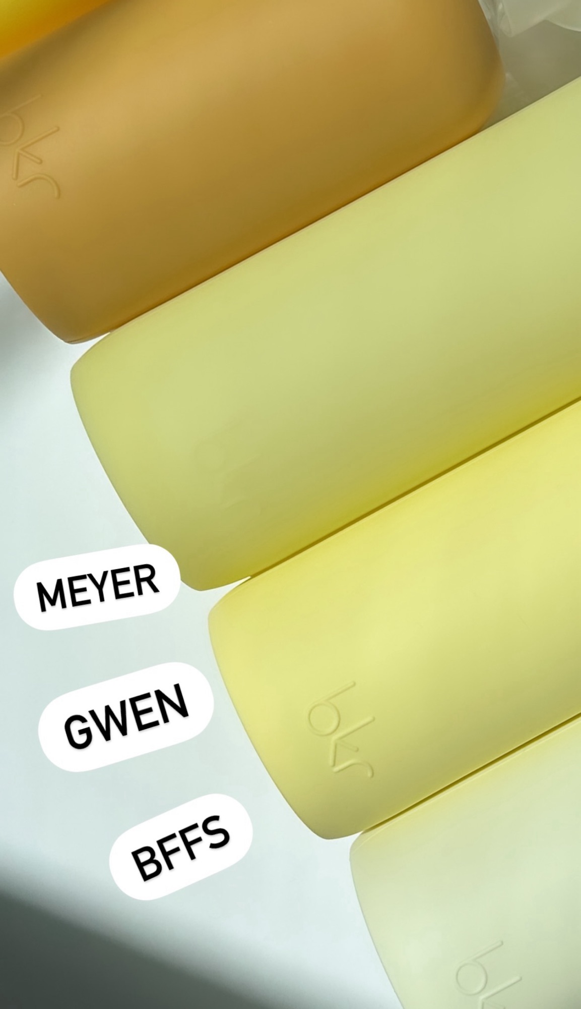 Yellow Comparisons – the bkr archives