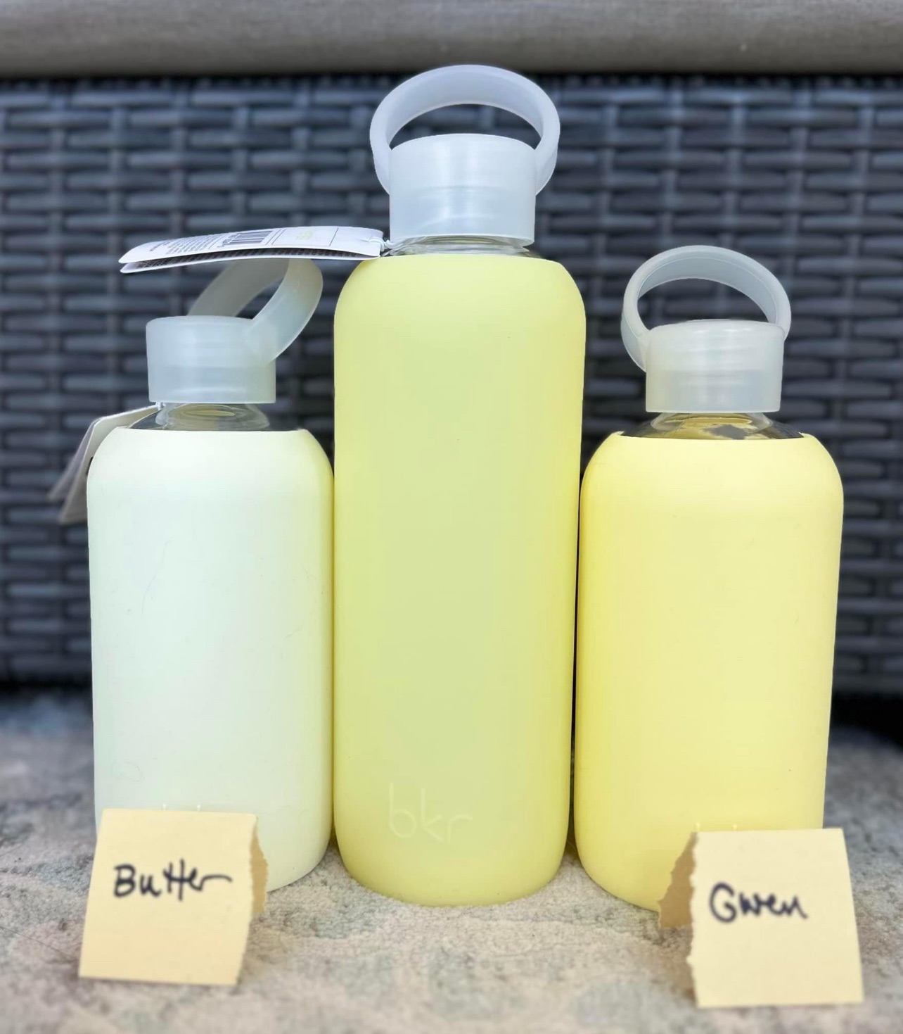 Gwen • Opaque banana taffy yellow – the bkr archives